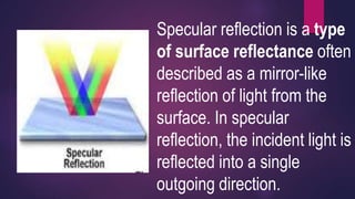 reflection of light Reflection of. Light | PPTX