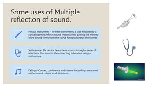 Reflection of Sound.................................... | PPTX | Physics | Science