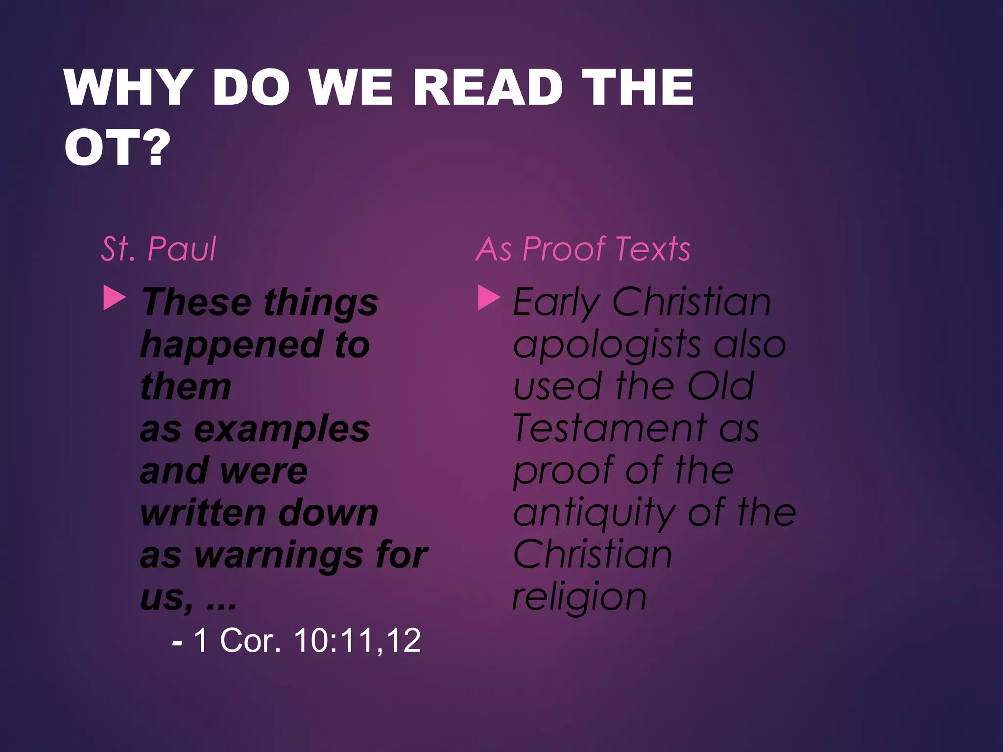 A Guide For the Perplexed: Exodus | PPT