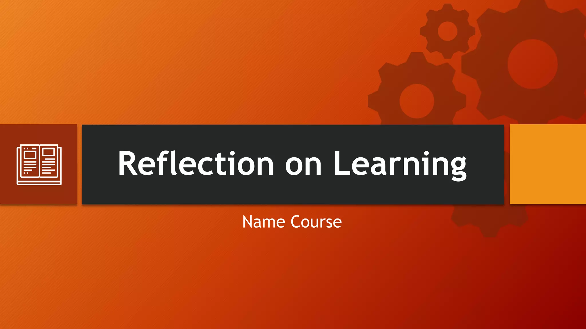 Reflection on Learning.pptx