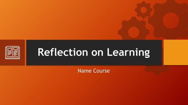 Reflection on Learning.pptx
