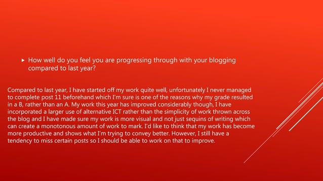 Reflection on progress | PPT