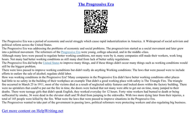 Reflection On Progressivism | PDF | Primary Education | Education