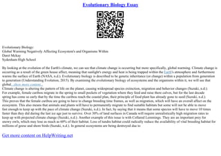 Reflection Paper In Biology | PPT