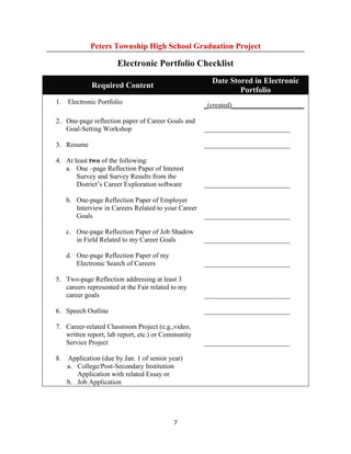 Reflection paper rubric | PDF