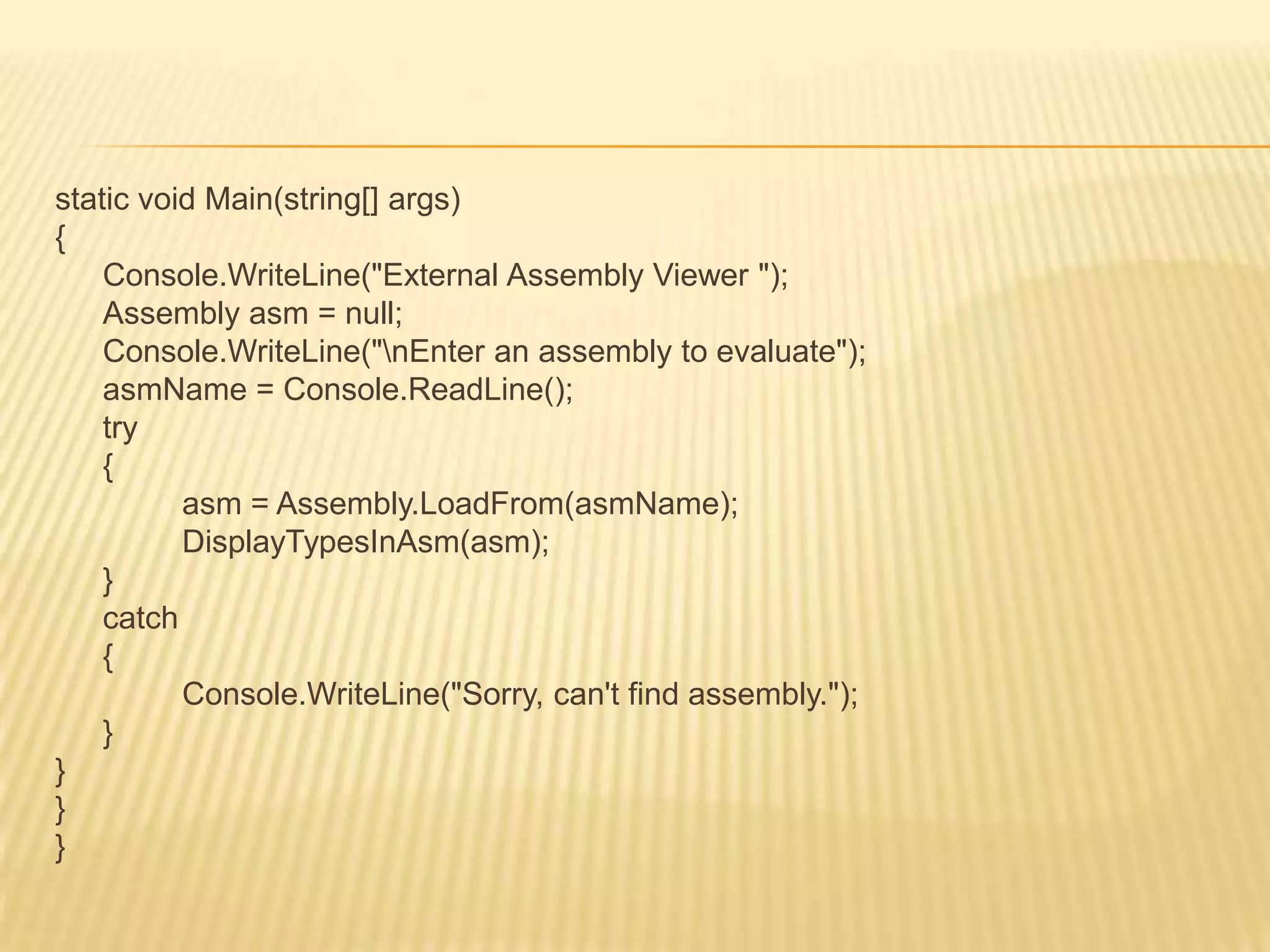 Reflection power pointpresentation ppt | PPTX | Programming Languages ...