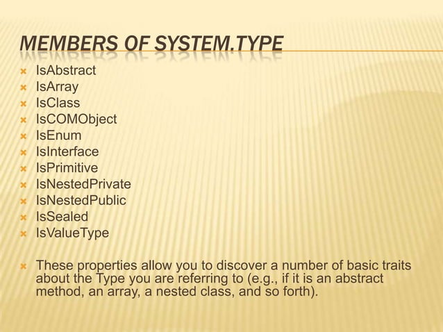 Reflection power pointpresentation ppt | PPTX | Programming Languages ...