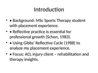 Reflection_Presentation. reflection cycle | PPT