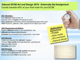 GCSE ESA 2019_Reflection | PPTX