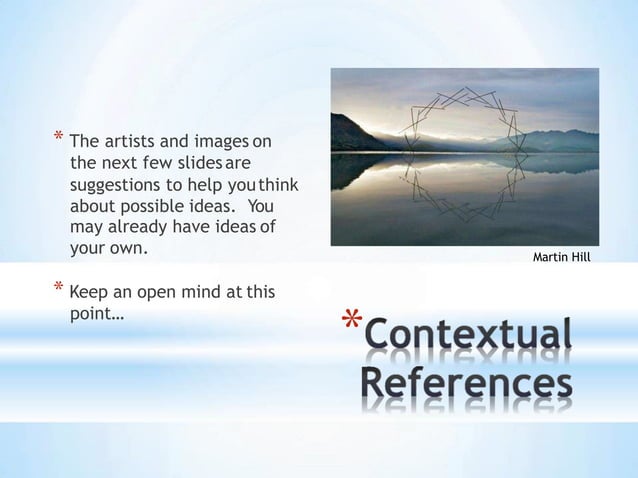 GCSE ESA 2019_Reflection | PPTX