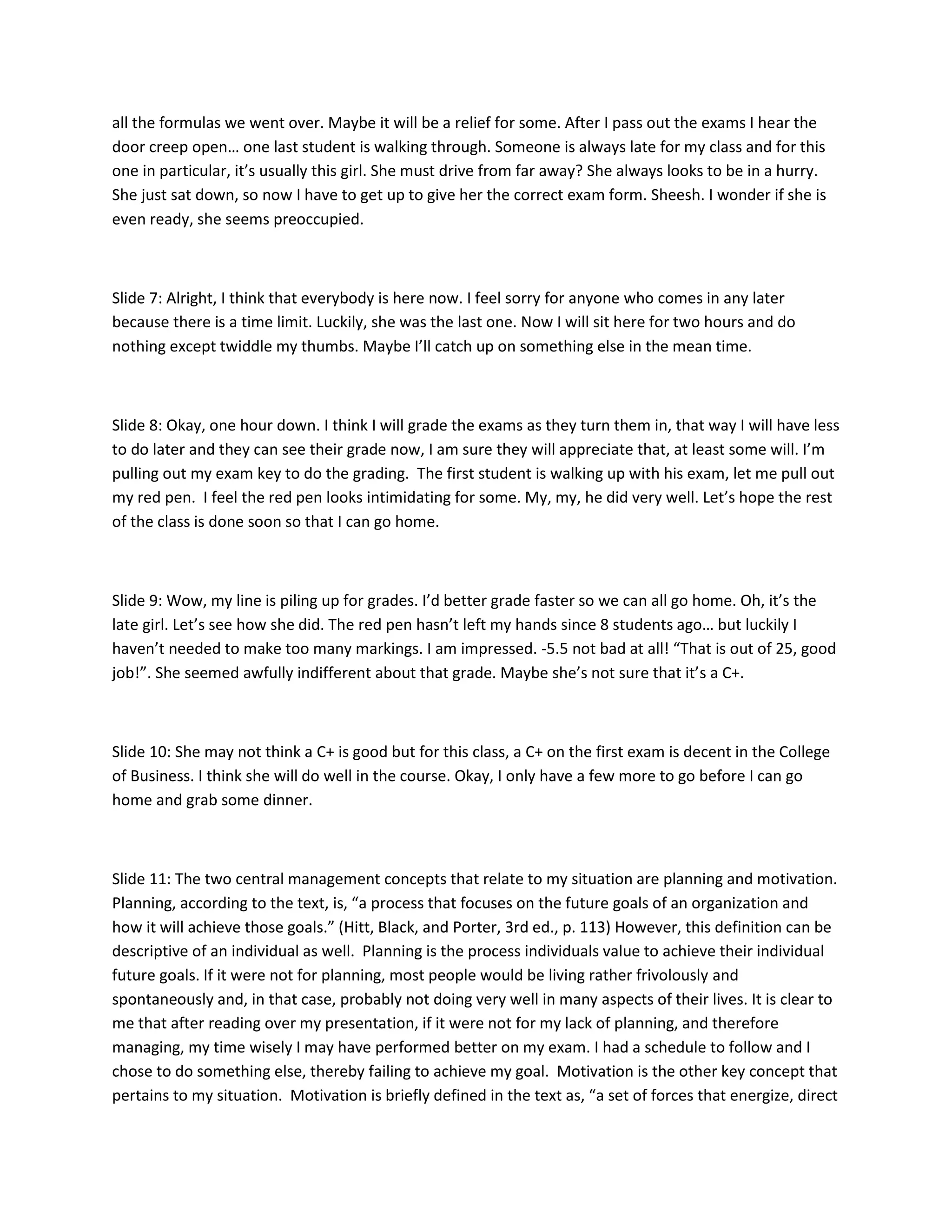 Reflection project presentation | DOCX