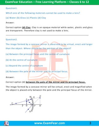 Reflection refraction | PDF