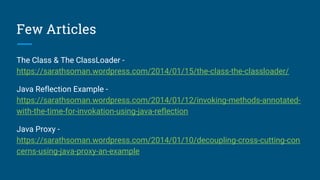 Reflections the most important feature in java | PPT