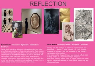 GCSE ESA_Reflection Artists | PPTX | Arts and Crafts | Hobbies & Interests