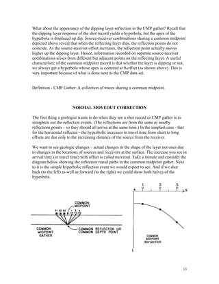 Reflection Seismology Overview | PDF
