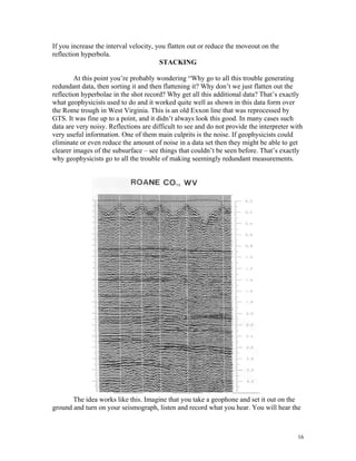 Reflection Seismology Overview | PDF