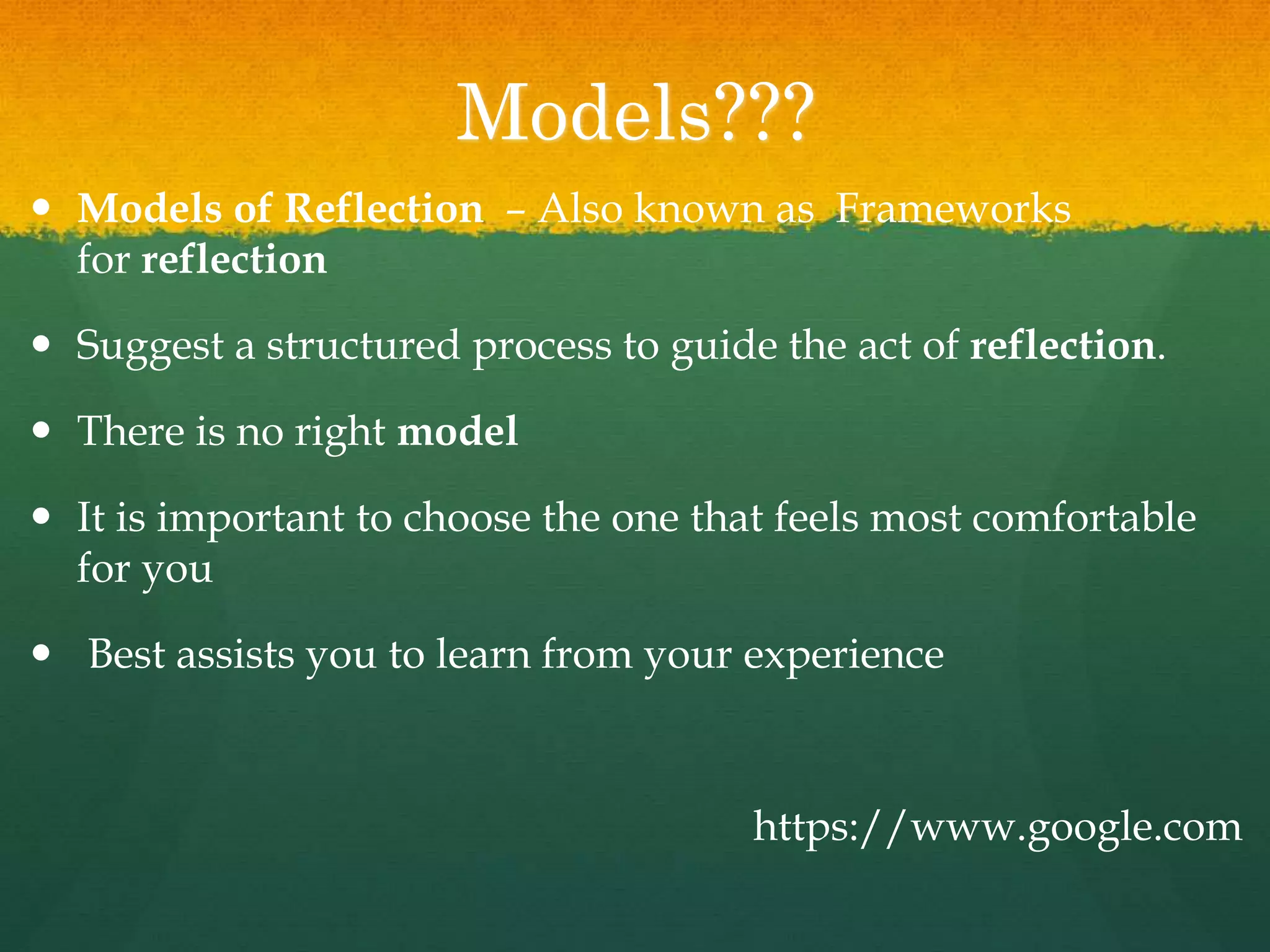 How to Write a Perfect Reflection | PPTX