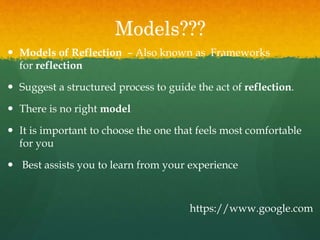 How to Write a Perfect Reflection | PPTX