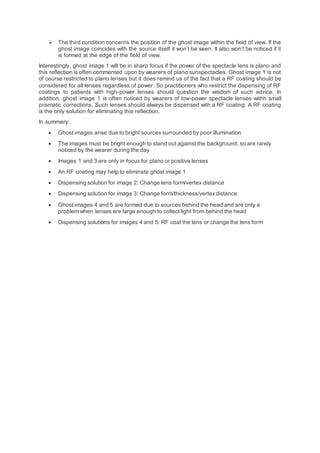 Reflections from spectacle lenses | DOCX