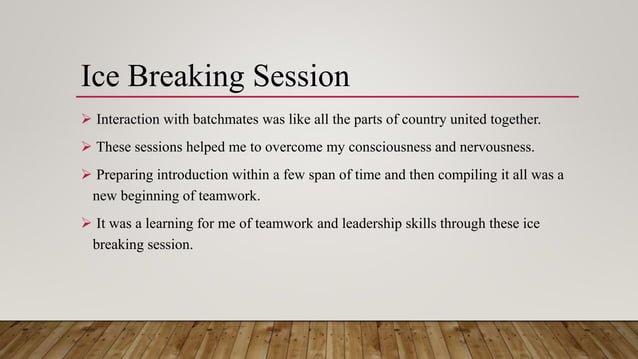 Induction Program Reflections | PPT