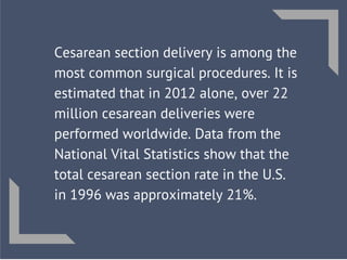Reflections on Cesarean Section Rates | PDF