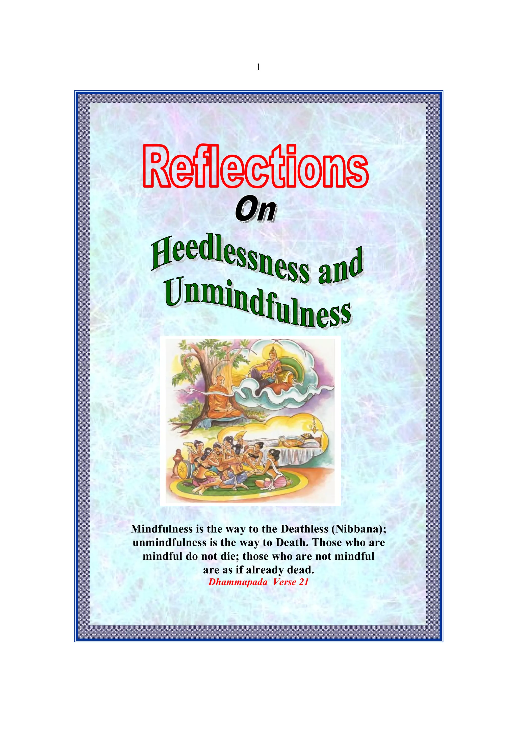Reflections on Heedlessness and Unmindfulness (English).pdf