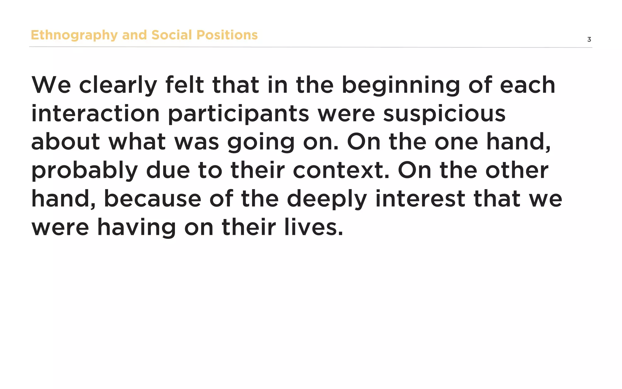 Reflections on Positionality | PDF
