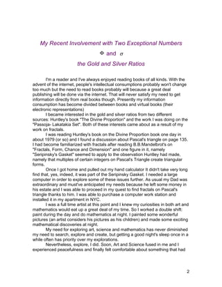 Reflections on the Gold, Silver and Metallic Ratios | PDF