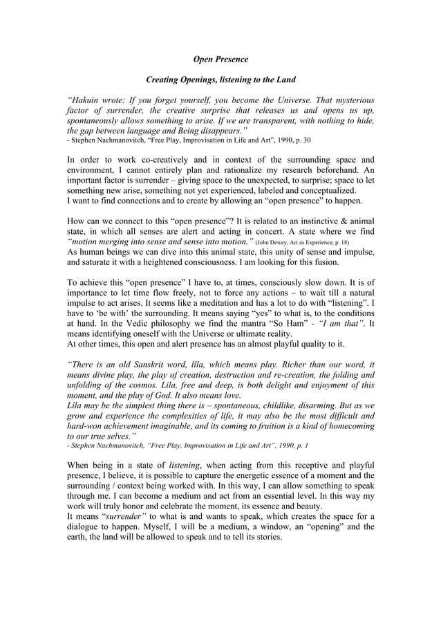 Essay & Reflections | PDF