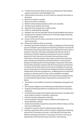 Reflection summary of the course outline | DOCX