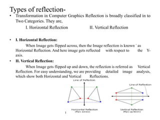 Reflection transformation | PPTX