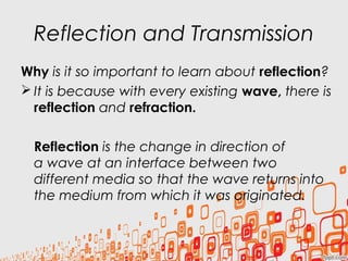 Reflection And Transmition Of EM Waves | PPT