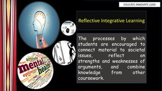Reflective Integrative Learning | PPT
