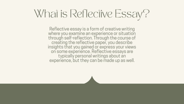 Reflective-Essay-a Group Presentationpptx | PPT