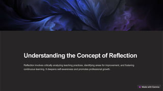 Reflective-Lesson-Planning report in.pptx