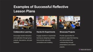 Reflective-Lesson-Planning report in.pptx