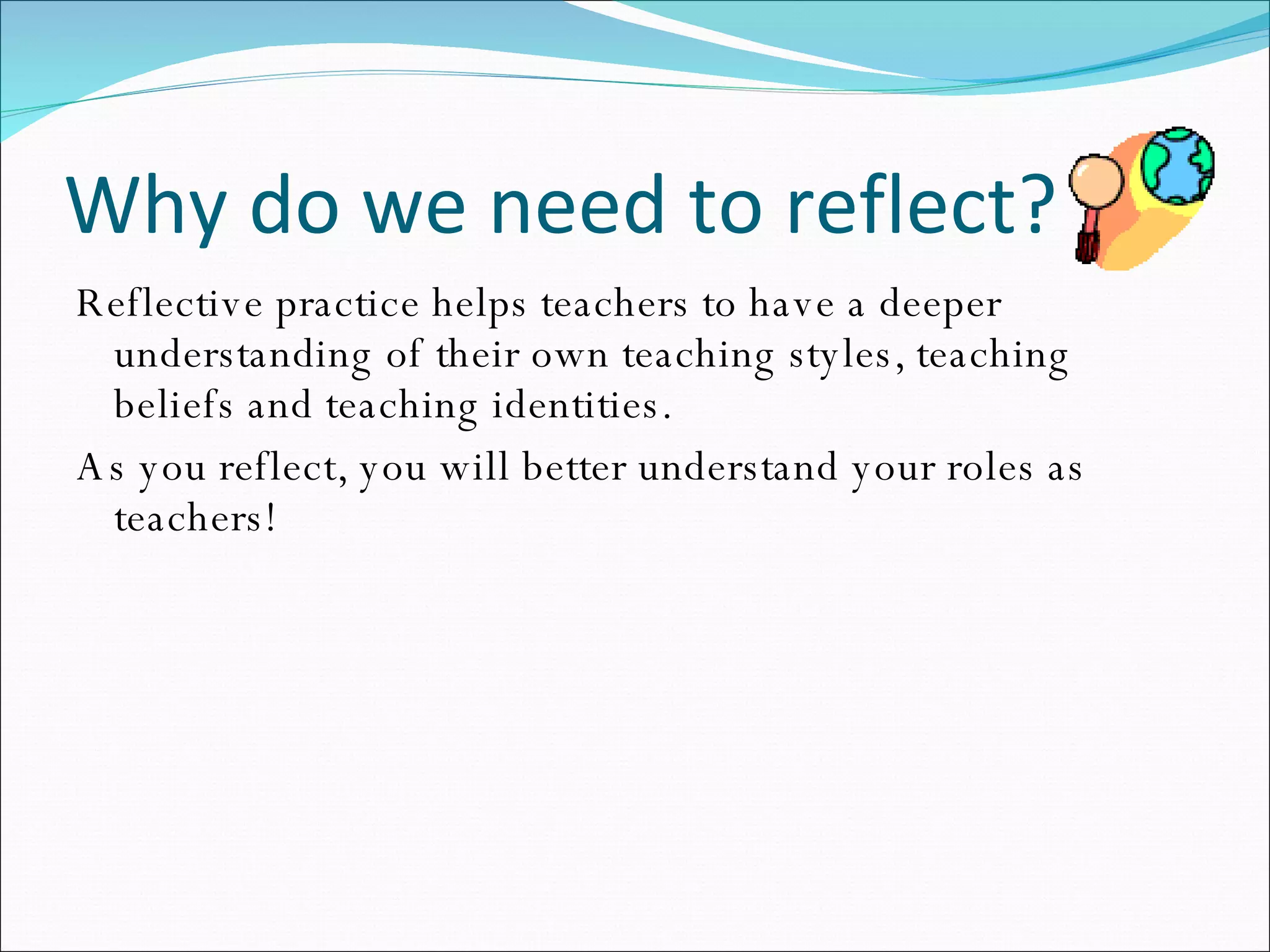Reflective Teaching Slides | PPT