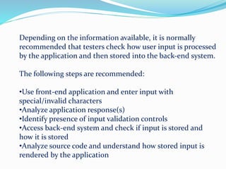 Reflective and Stored XSS- Cross Site Scripting | PPTX