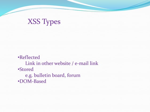 Reflective and Stored XSS- Cross Site Scripting | PPT