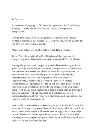 Reflective Assessment Category 2 Written Assignment Self-re.docx