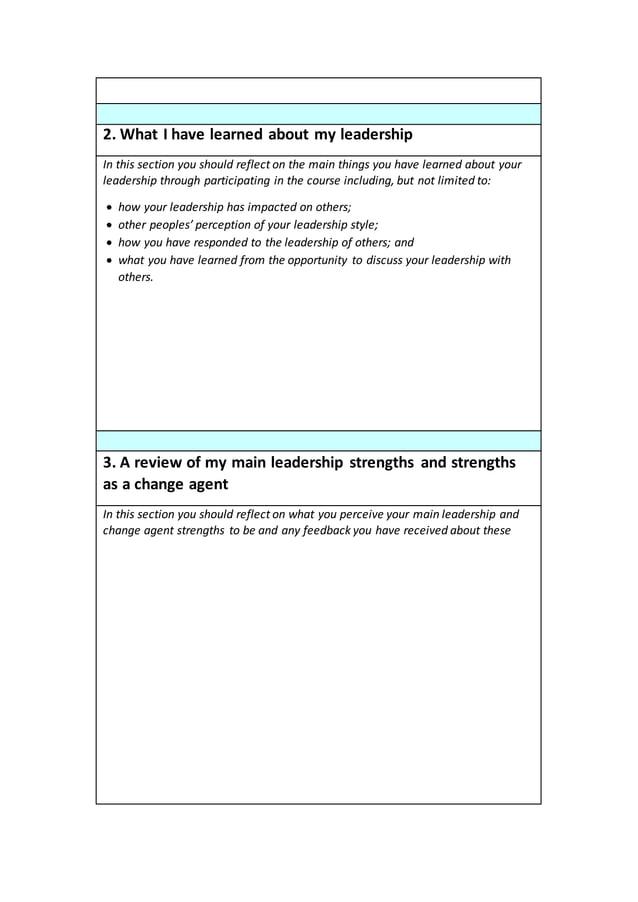 Reflective Essay assessment template | PDF