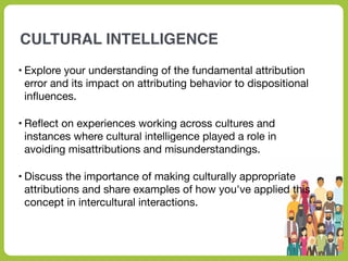 Reflective Assignment for Intercultural Communication | PPT