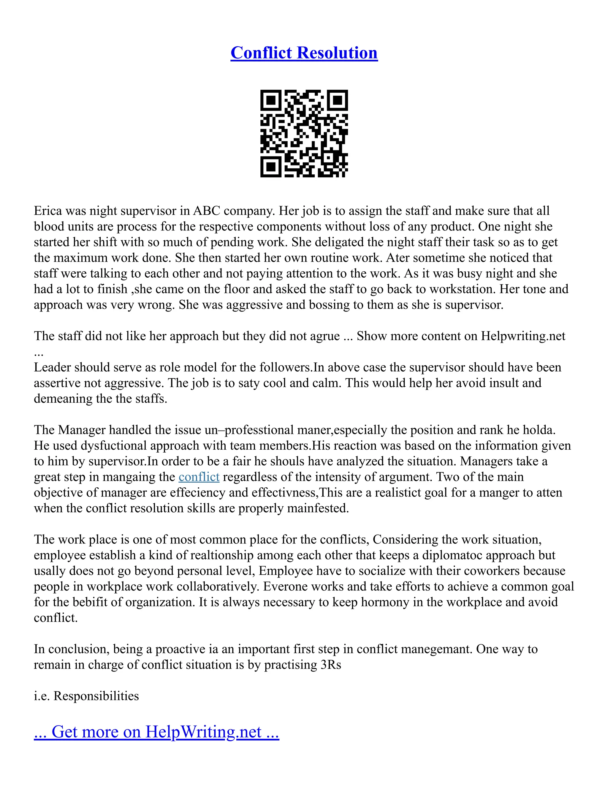 Reflective Conflict | PDF