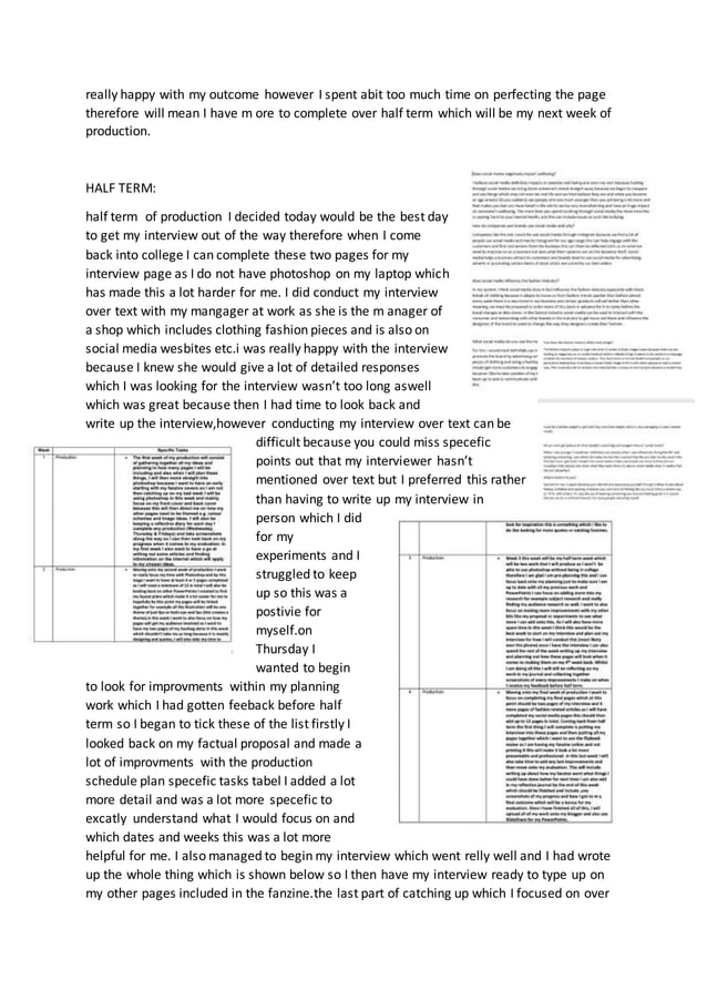 Reflective diary | PDF