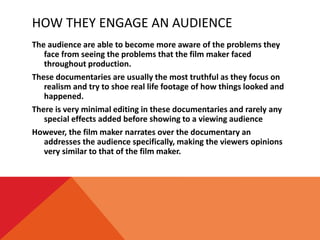 Reflective documentaries | PPTX | Video Production | Content Production