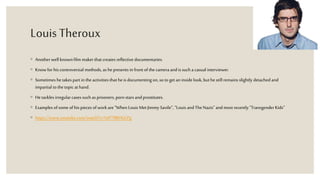 Reflective documentary | PPT