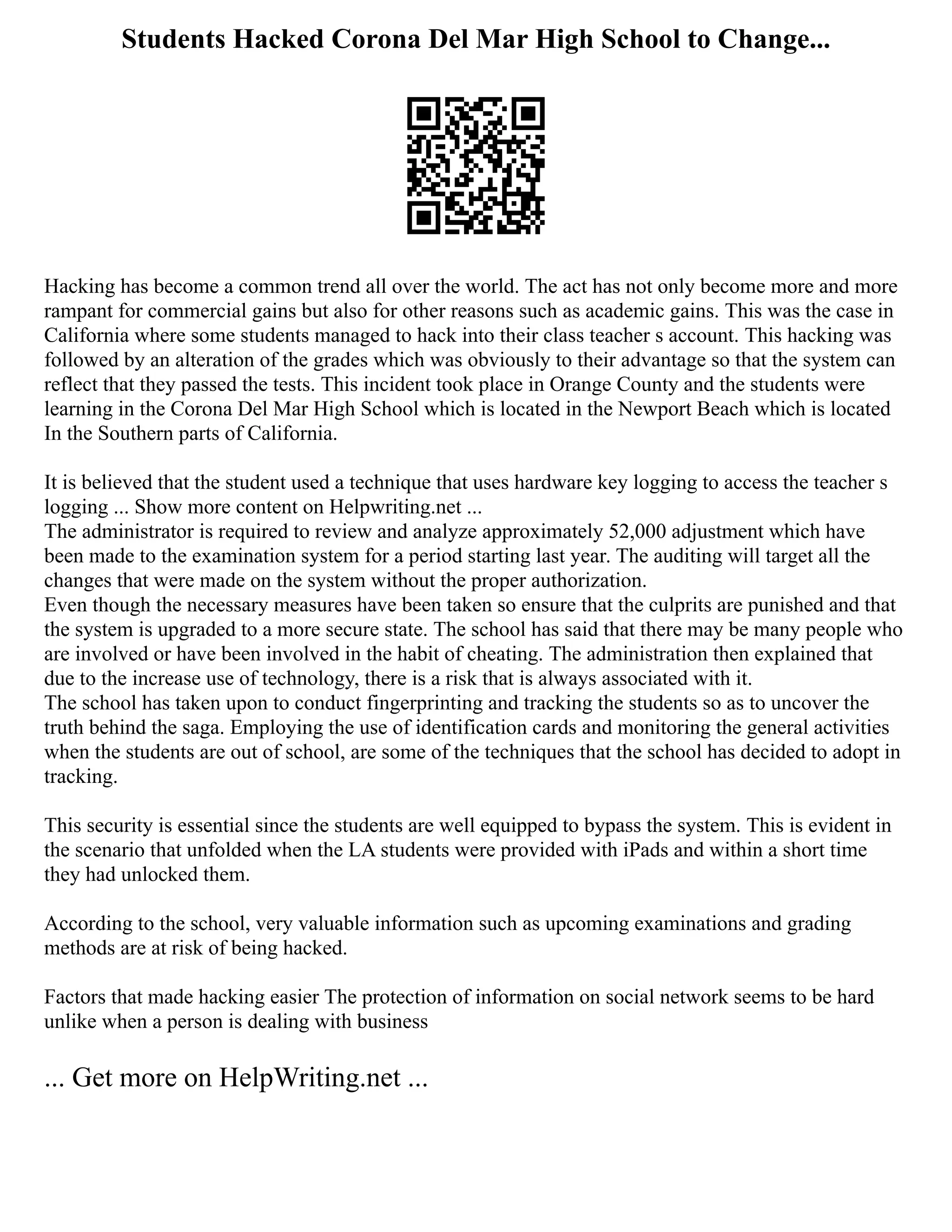 Reflective Essay Define Explanatory Writing | PDF