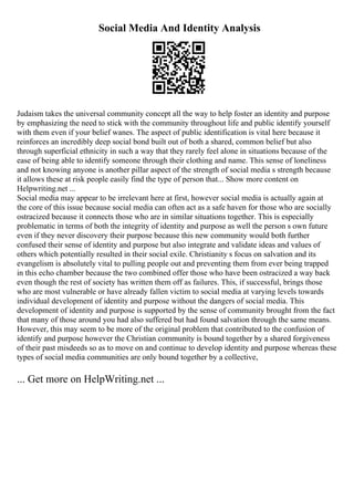 Reflective Essay Examples About Life. Online assignment writing service ...