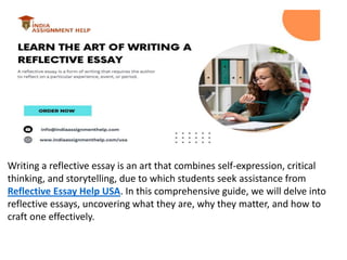 Learn The Art Of Writing A Reflective Essay | PPT