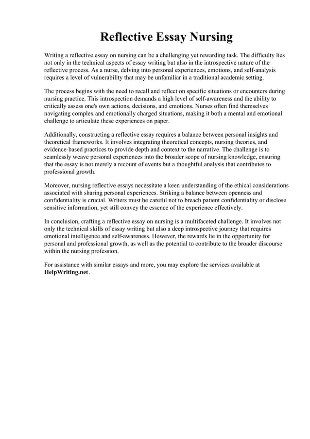 Reflective Essay Nursing.pdf